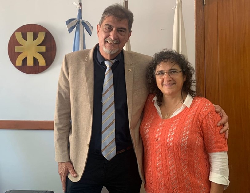 Fortalecen lazos de la UTN Chubut con el rectorado