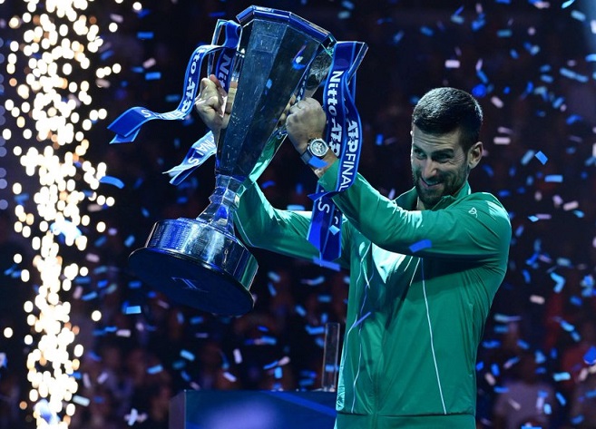 Djokovic sigue haciendo historia: venció a Sinner y logró su séptimo ATP Finals