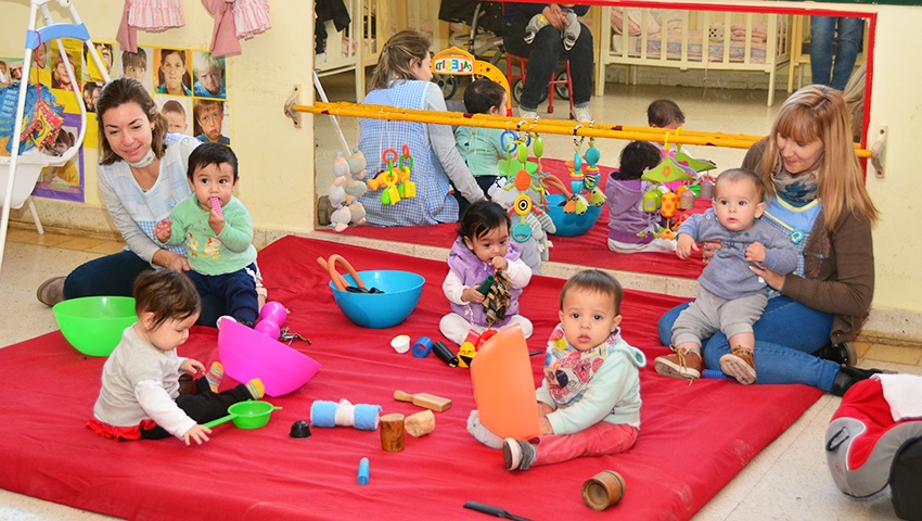 Culminan las inscripciones para los jardines maternales